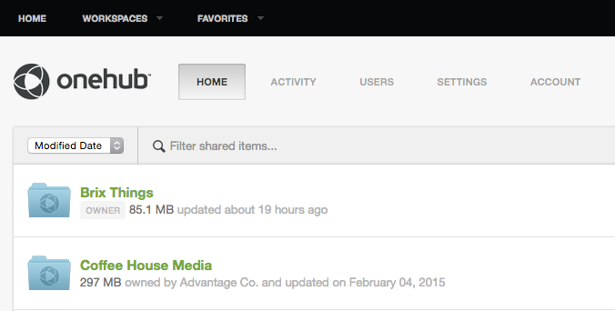 Using Search and Filter in Onehub – Onehub | Support Center