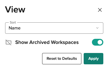 Archiving Workspaces – Onehub | Support Center